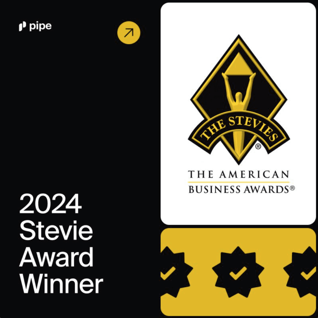 Pipe has been selected as a winner of the American Business Awards - MaC VC